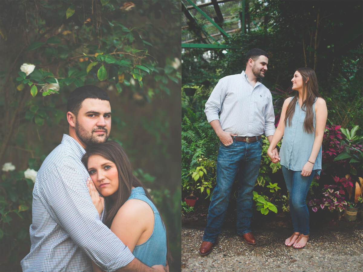 Haley And Casey West Monroe Louisiana Engagement Buie Photography
